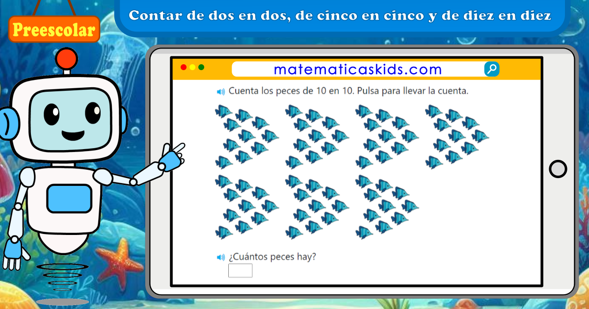 Aprender a contar en preescolar | Juegos interactivos